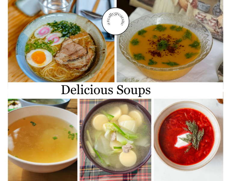 What are the 7 types of soup - Recipes